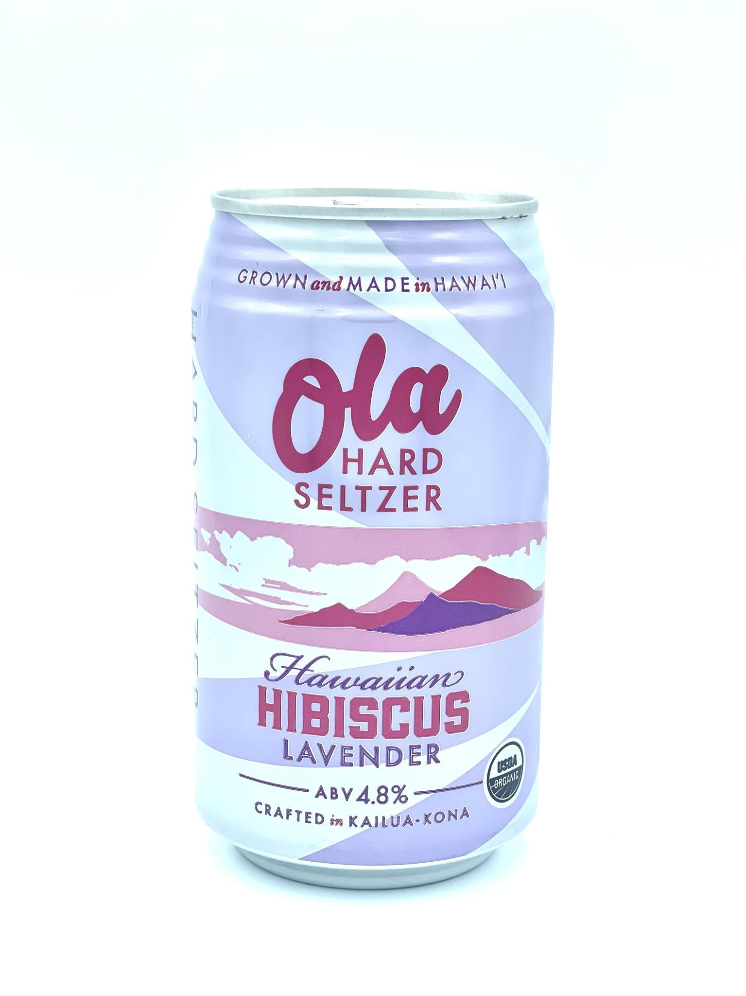 Ola Hard Seltzer Hibiscus Lavender | Village Bottle Shop & Tasting Room