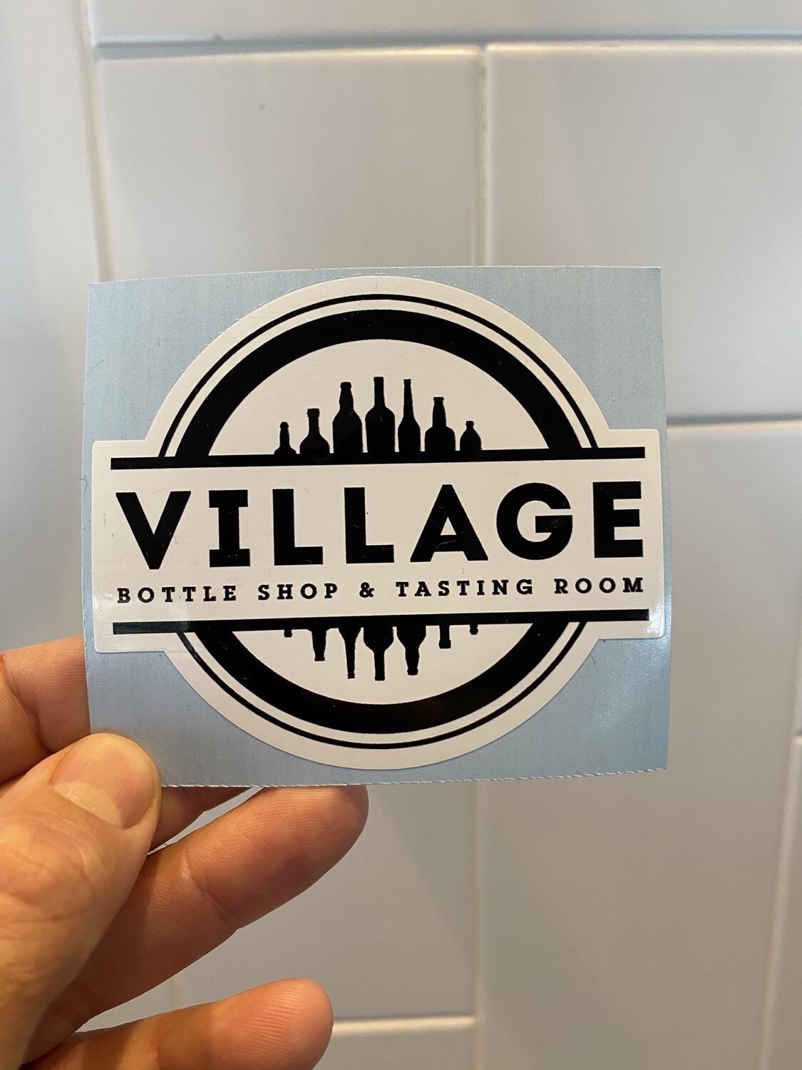 Village Logo Sticker | Village Bottle Shop & Tasting Room