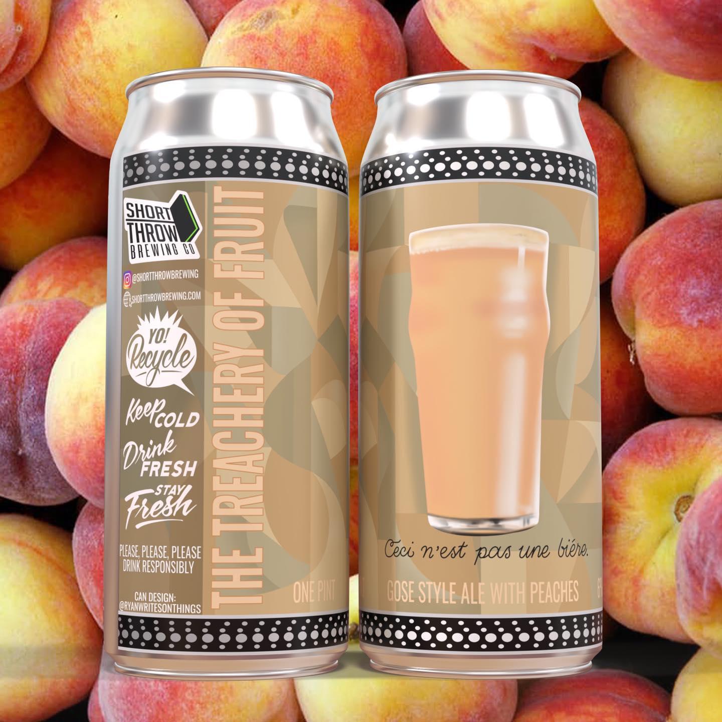 Short Throw Treachery of Fruit Peach | Village Bottle Shop & Tasting Room