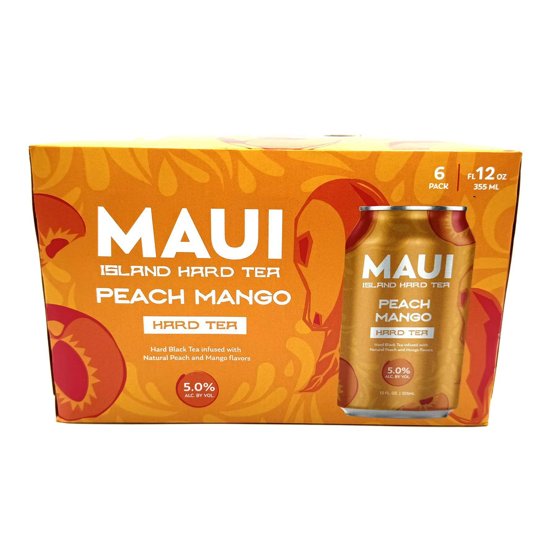Maui Island Peach and Mango Hard Tea | Village Bottle Shop & Tasting Room