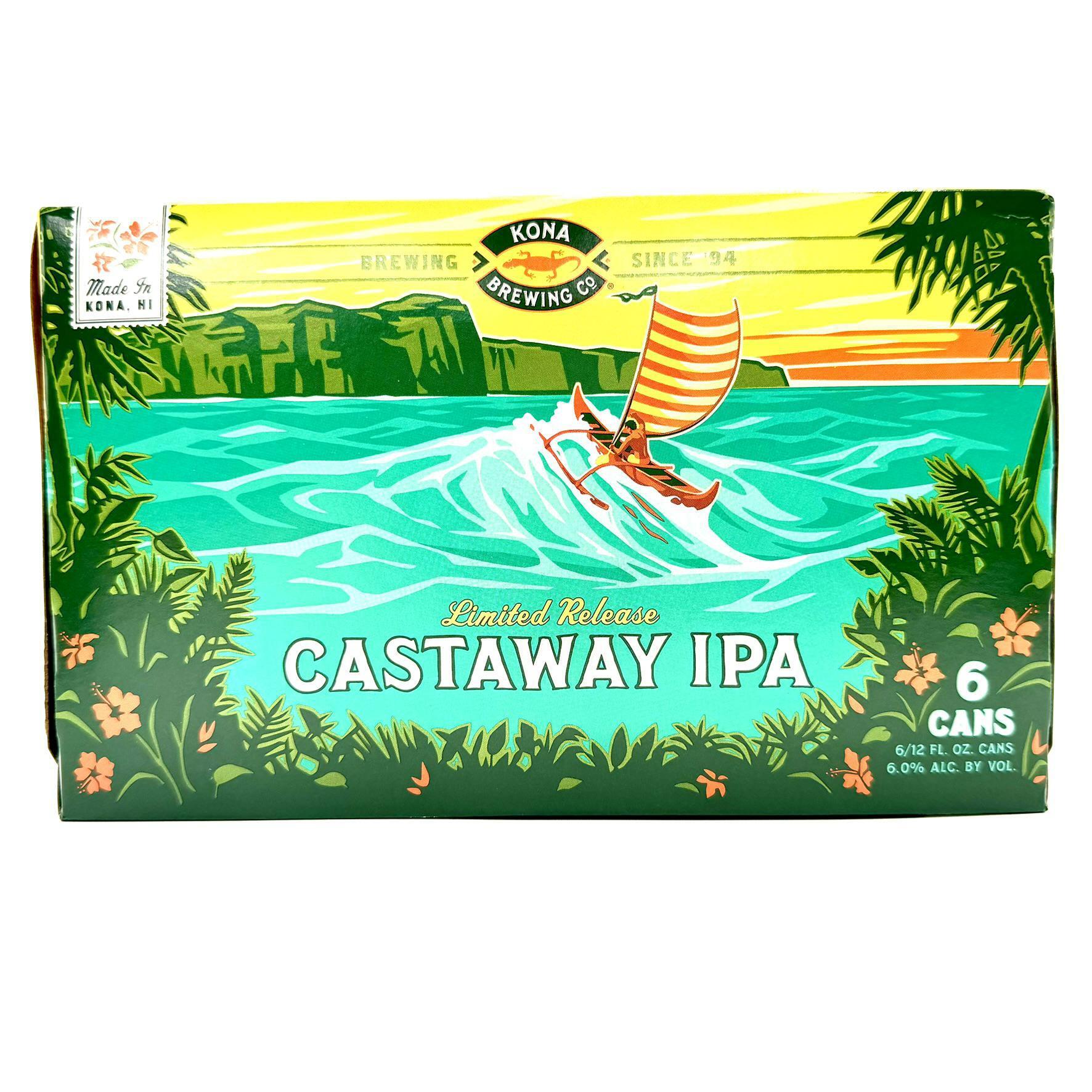 Kona Brewing Co. Castaway IPA | Village Bottle Shop & Tasting Room